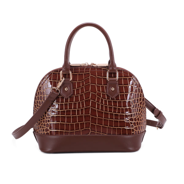 Bella Top Handle - Brown – Maylea